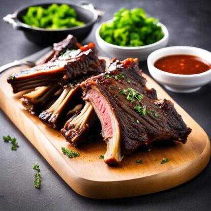 Beef Back Ribs: A Finger-Licking Delight Prepared In The Air Fryer