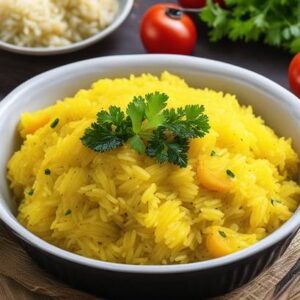 The Perfect Yellow Rice: An Air Fryer Recipe