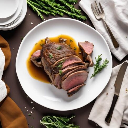 Leg Of Lamb Air Fryer Recipe: A Succulent Delight